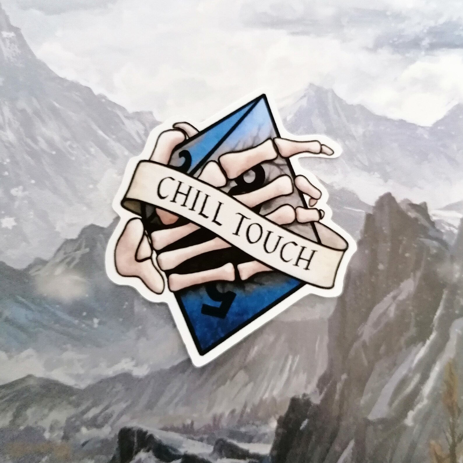 Chill Touch Sticker Dnd Sticker Dungeons and Dragons - Etsy
