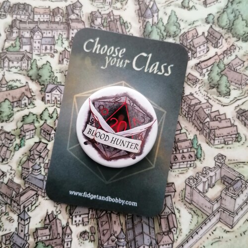 Dnd Dungeon Master Pin Badge 38mm Badge D20 Critical - Etsy