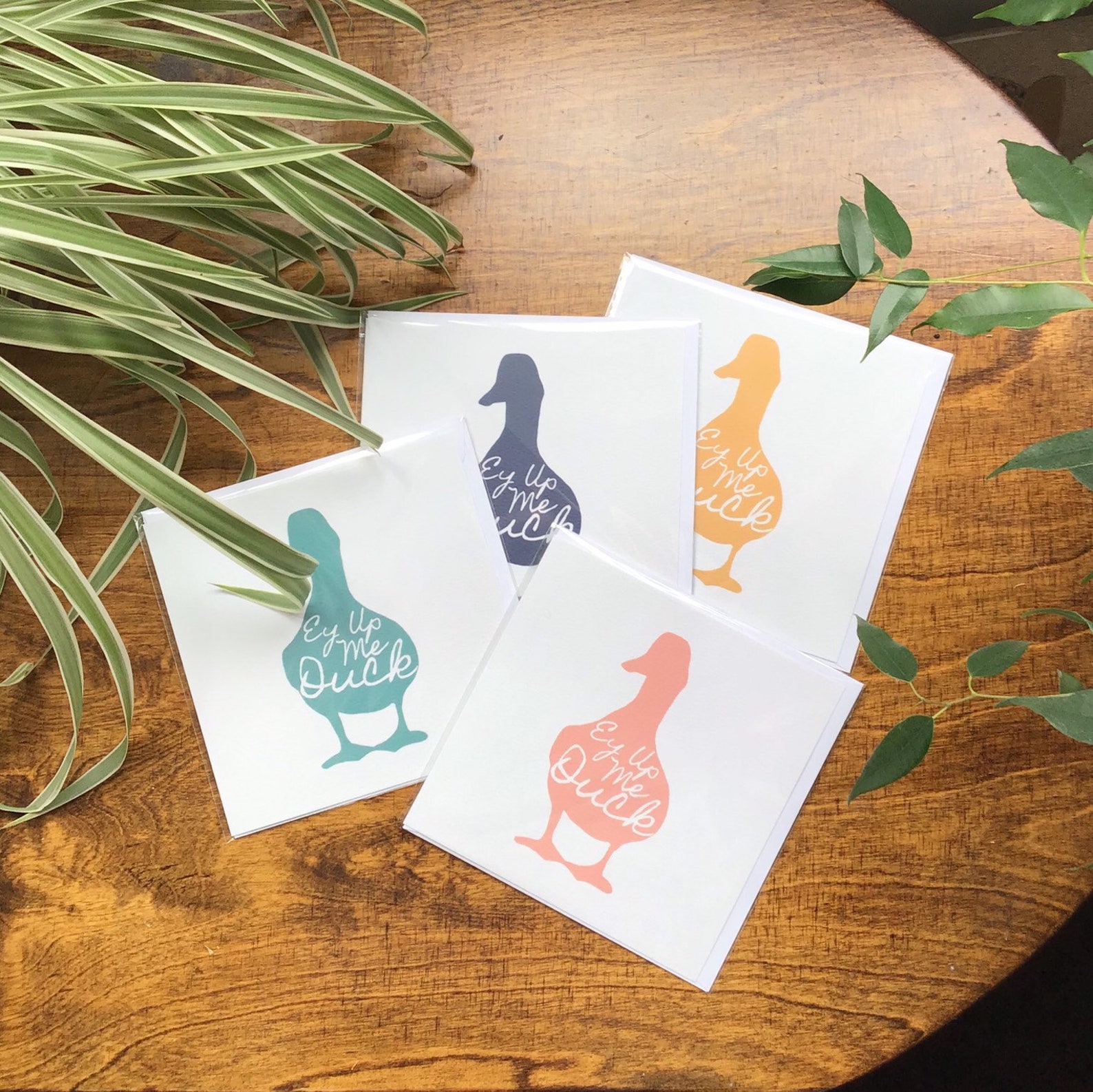 Ey up Me Duck Greetings Card Derby Card Derbyshire Greetings - Etsy