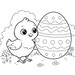 20 Easter Colouring Pages - Etsy