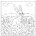 20 Easter Colouring Pages - Etsy