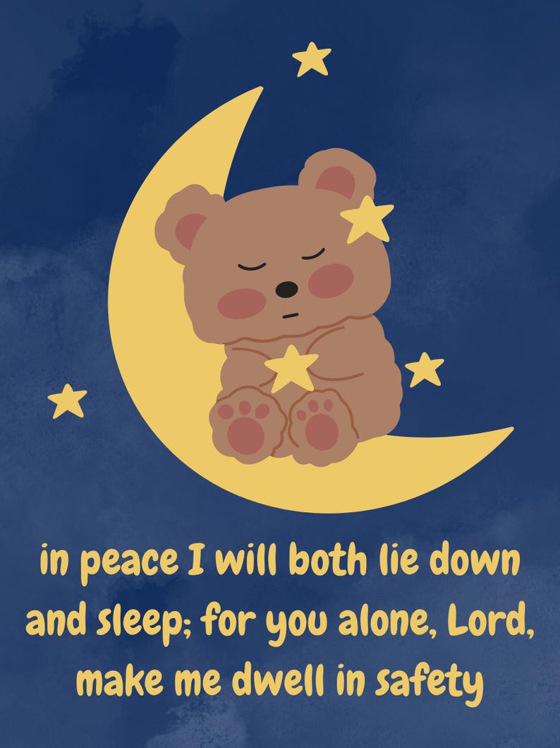 In Peace I Will Both Lie Down and Sleep; for You Alone, Lord, Make Me ...