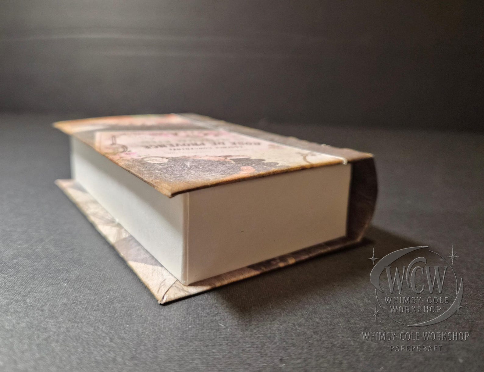 Book Box Kit - Medium- Papercraft - Just Glue It - Etsy