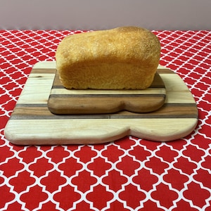 Regular Mini or Gift Set Bread Toast Cutting Board Trivet - Etsy