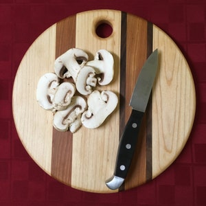 Regular Mini or Gift Set Round Cutting Charcuterie Butter Board Trivet ...