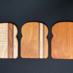 Regular Mini or Gift Set Bread Toast Cutting Board WV Hand Made USA ...