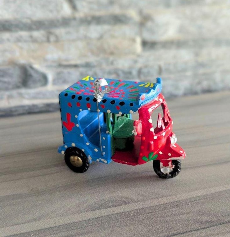 Hand-painted Mini Rickshaw : Pakistani Truck Art Decor - Etsy