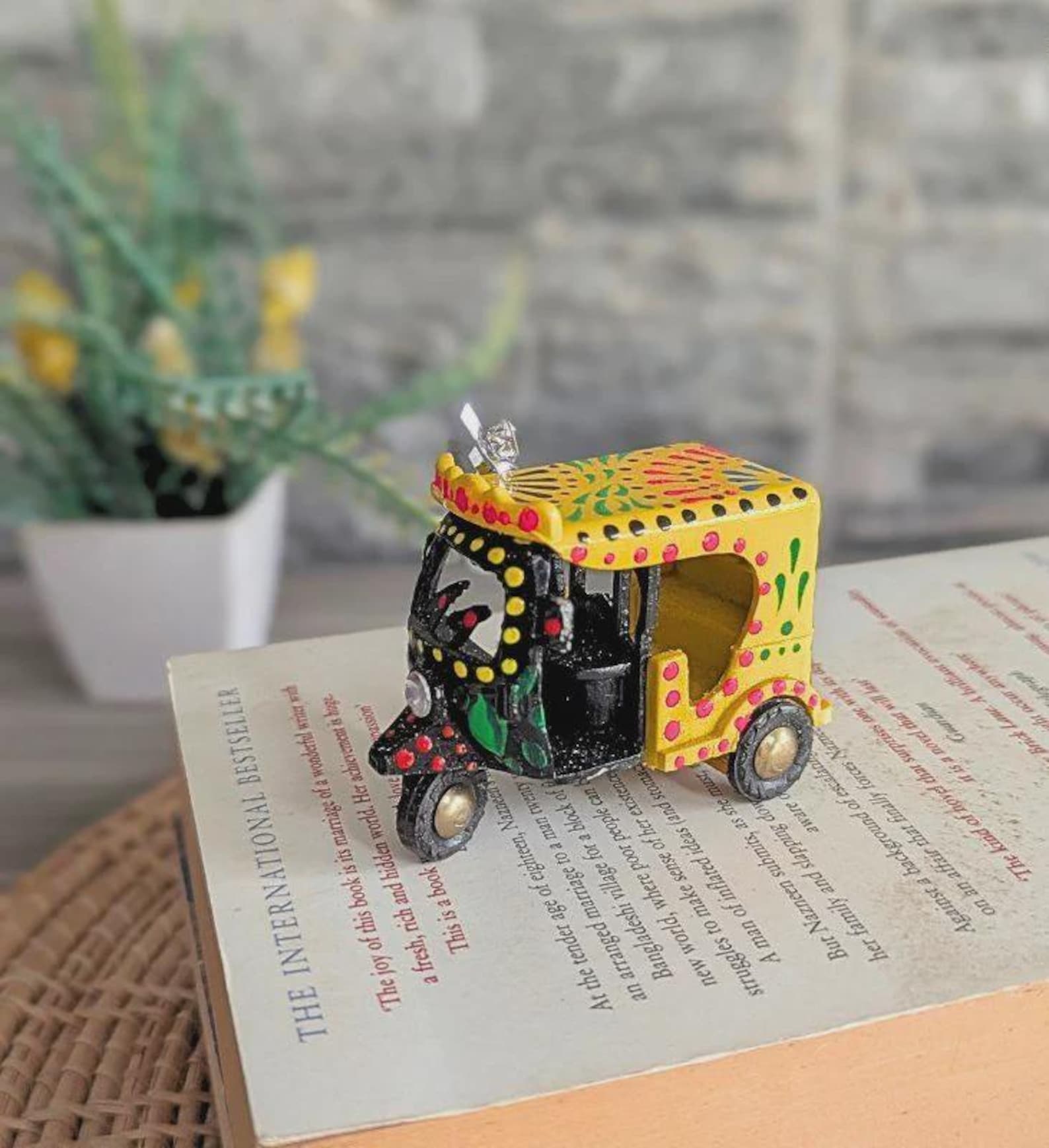 Hand-painted Mini Rickshaw : Pakistani Truck Art Decor - Etsy