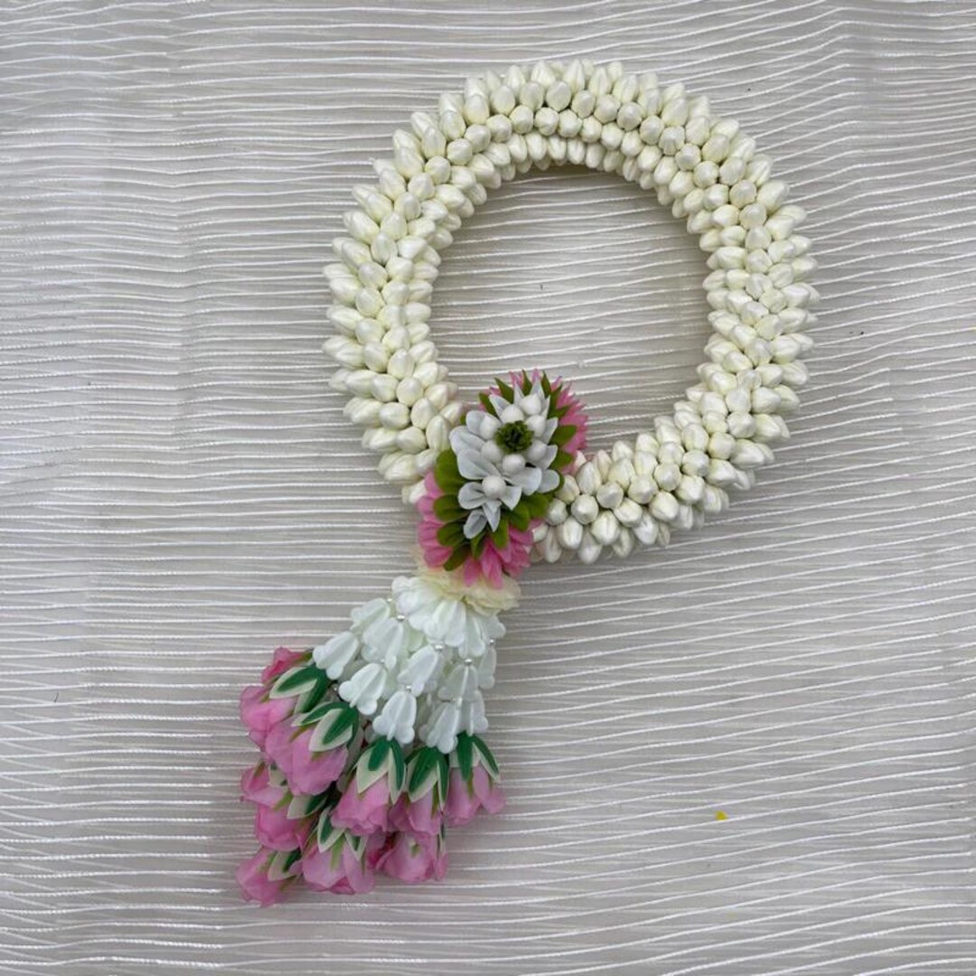 Handmade Jasmine Flower Garland – Paper Floral Gift, Scented Thai Mala ...