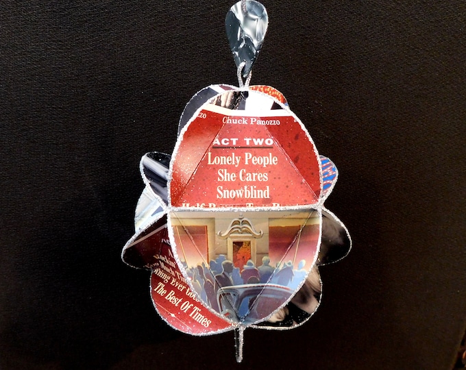 Styx "paradise Theatre" Album Cover Ornament Made of Repurposed Record ...