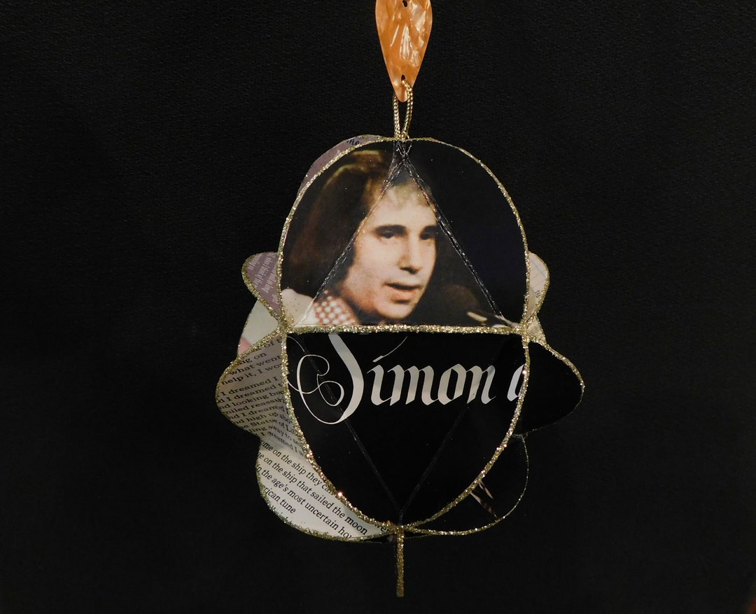 Paul Simon Album Cover Ornament Made of Record Jackets - Recycled, Eco ...