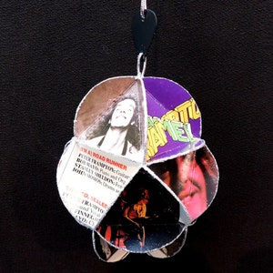 Peter Frampton Album Cover Ornament Made From Repurposed Record Jackets ...