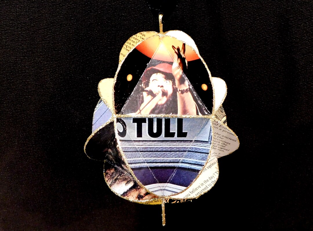 Jethro Tull Album Cover Ornament Made of Record Jackets Ian Anderson - Etsy