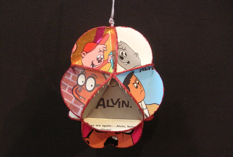 Alvin & the Chipmunks Album Cover Ornament Made of Record Jackets ...