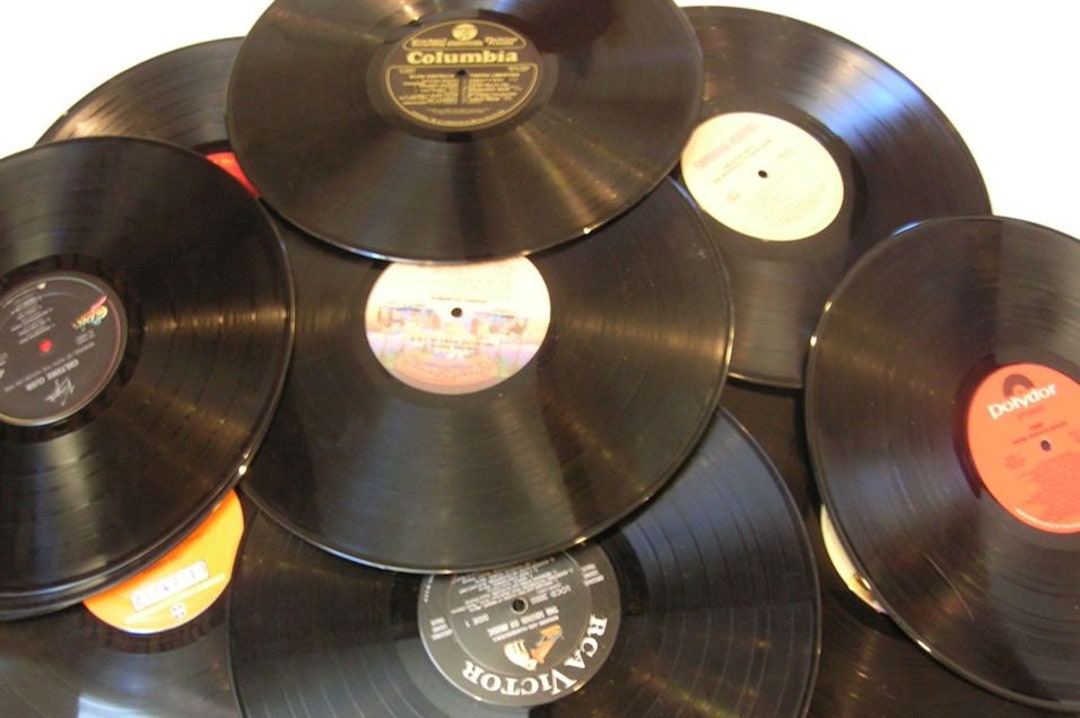 Vinyl Records Lot 50 Albums for Art, Crafts, DIY, Decor All Good ...