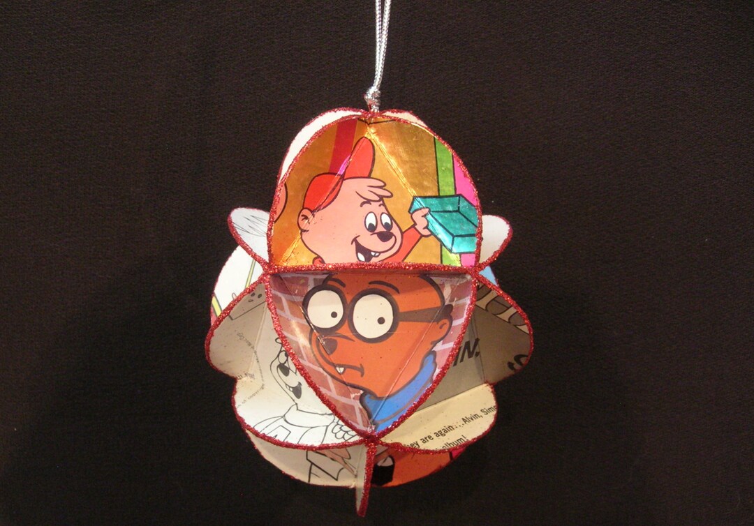 Alvin & the Chipmunks Album Cover Ornament Made of Record Jackets ...