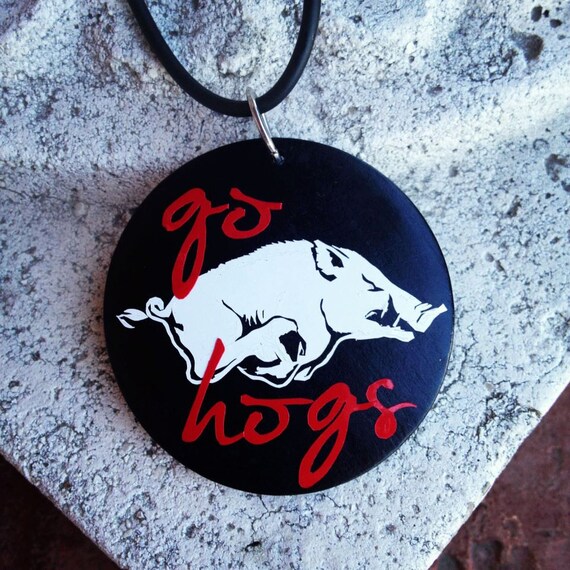 Items similar to Razorback Necklace on Etsy