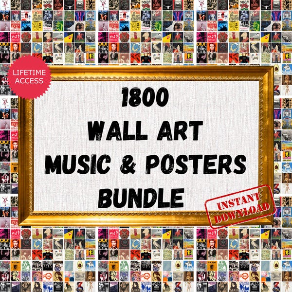 Retro Jazz Poster Bundle - Etsy