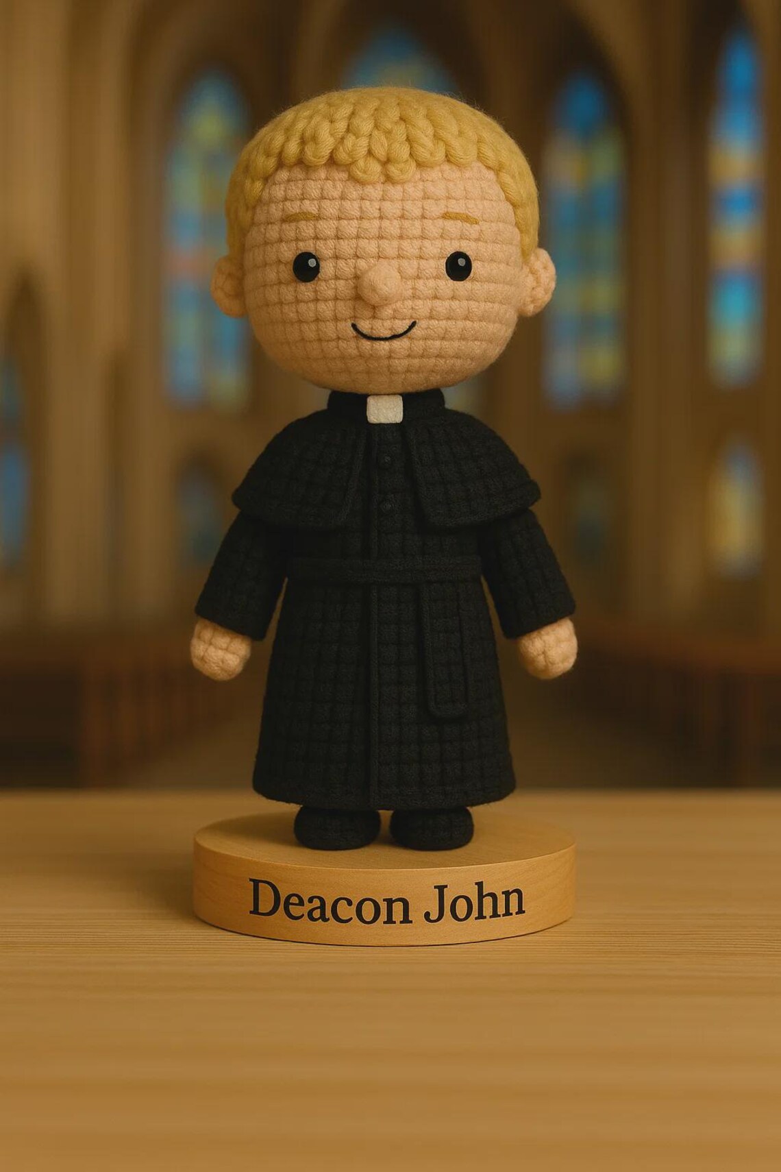 Look Alike Crochet Pastor or Priest Doll – Custom Handmade Gift for ...