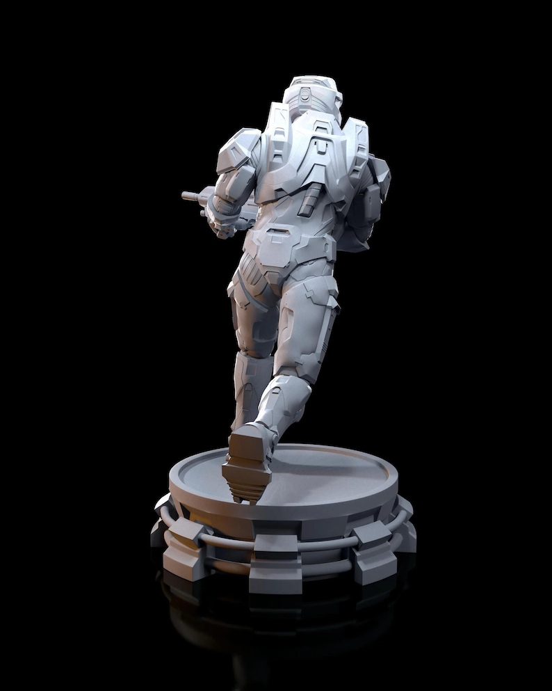 Master Chief Stl,video Game Character, Miniature Stl, Game Stl - Etsy