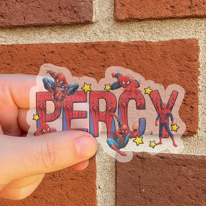 Spiderman Peeker Car Decal - Etsy