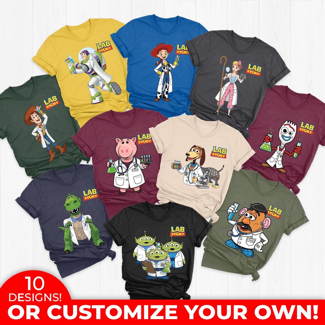 Disneyland Toy Story Lab Week 2026 Shirt, Buzz Lightyear Woody Jessie ...