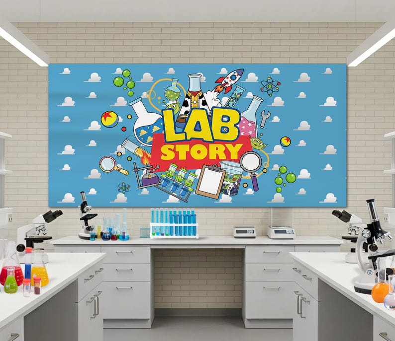 Lab Week 2026 Banner, Lab Week Decoration, Science Lab Party Banner ...