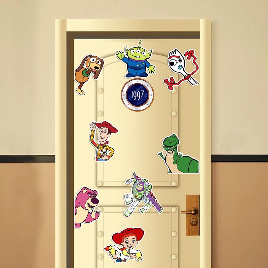 Toy Story- Disney-inspired Cruise Door Magnets/woody, Mr.potato, Jesse ...