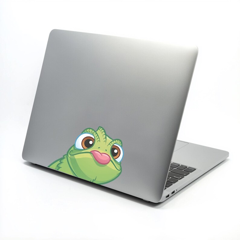 Pascal Pixar and Frozen Bruni Sticker Peeker Sticker,funny Tangled ...