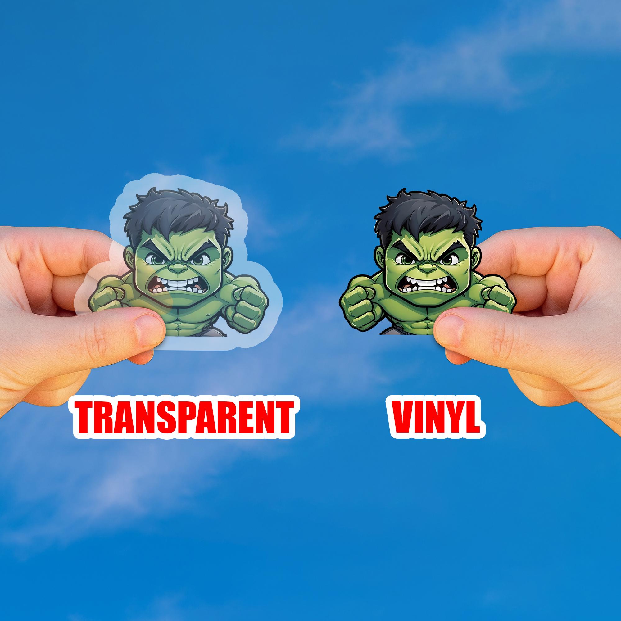 Hulk Peeker Peeking Car Window Decals - Bumper Waterproof Stickers ...