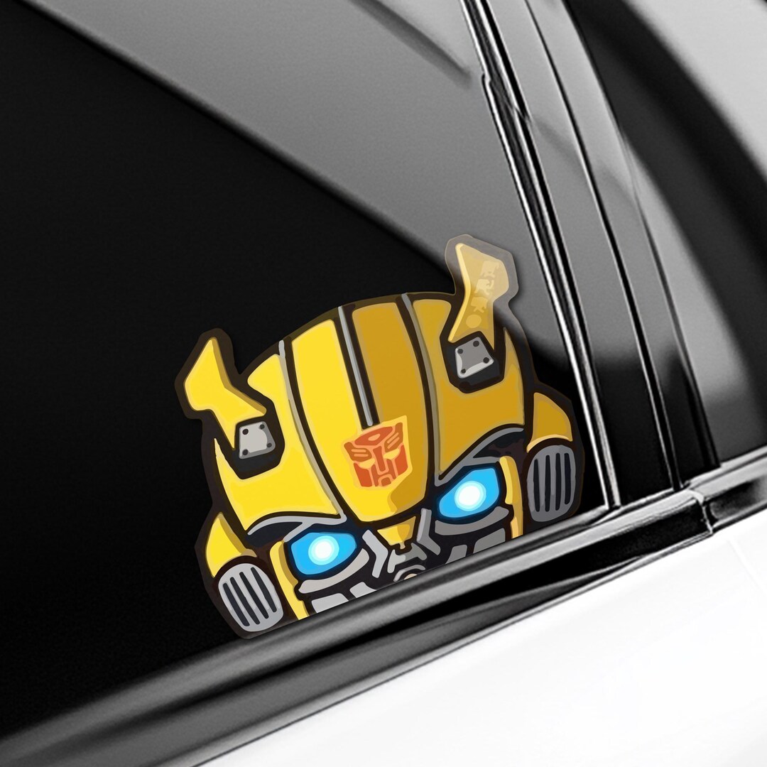 Transformers Peeker Peeking Car Window Decals - Bumper Waterproof ...