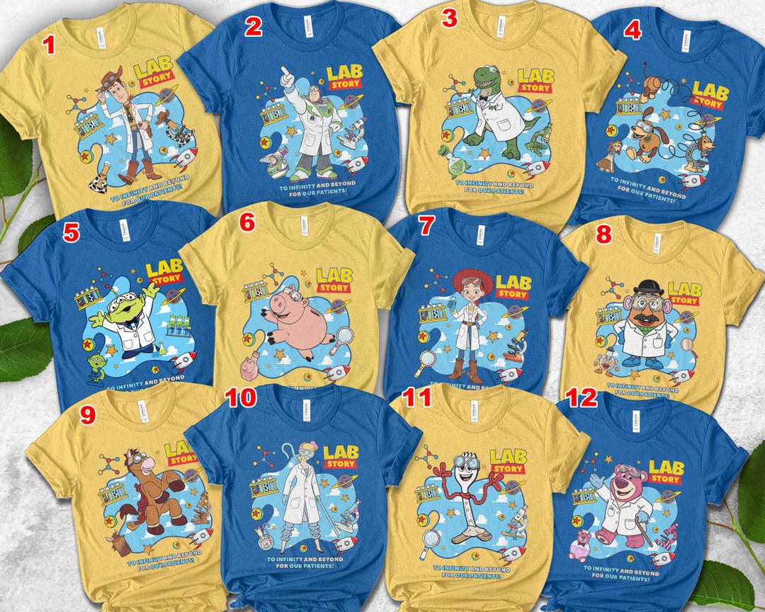 Toy Story Lab Week 2026 Shirt, Lab Story Medical Lab Science,laboratory ...