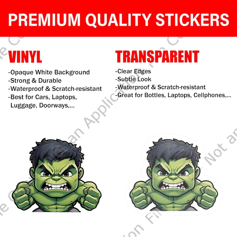 Hulk Peeker Peeking Car Window Decals - Bumper Waterproof Stickers ...
