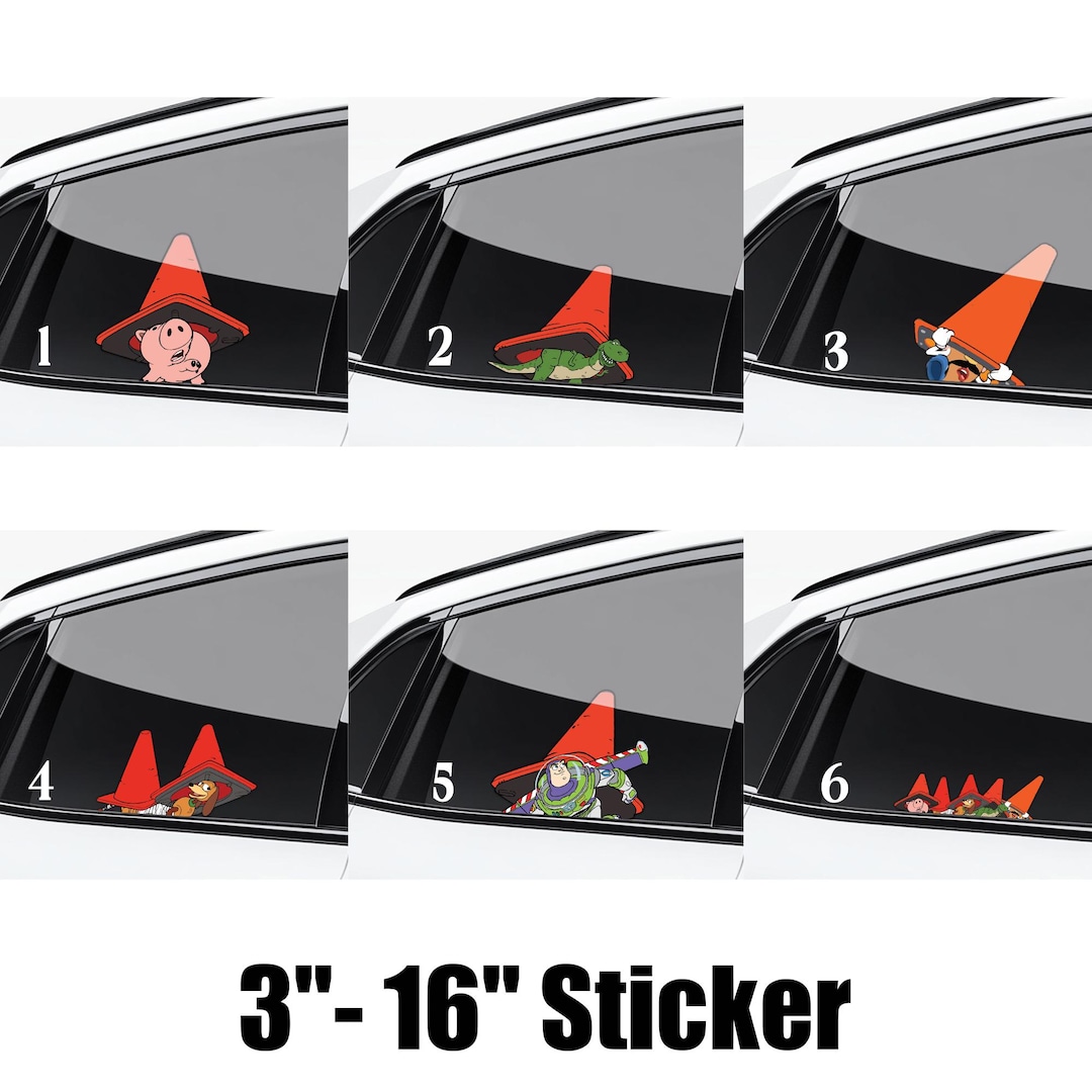 Disney Toy Story Peeker Sticker, Toy Story Mr. Potato Head Decal, Car ...