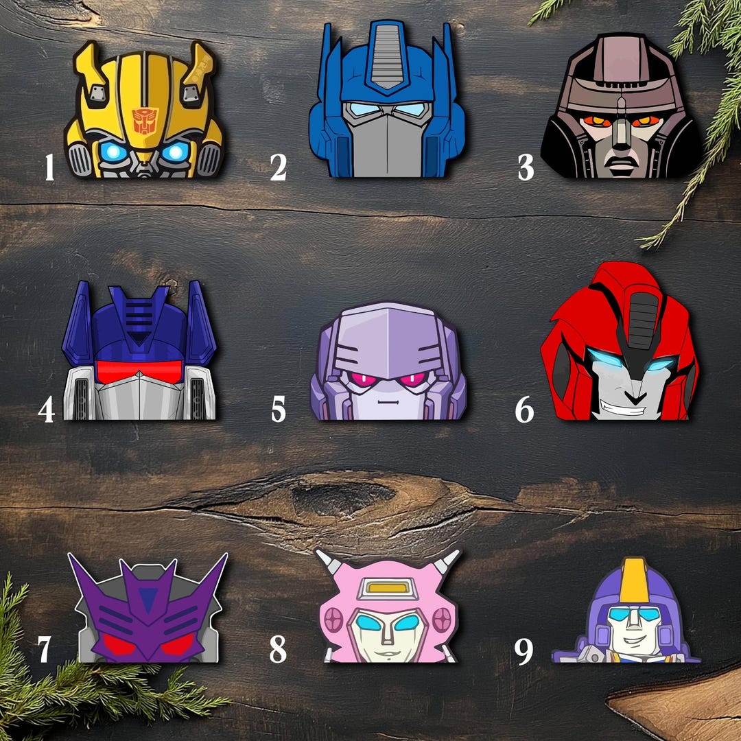 Transformers Peeker Peeking Car Window Decals - Bumper Waterproof ...