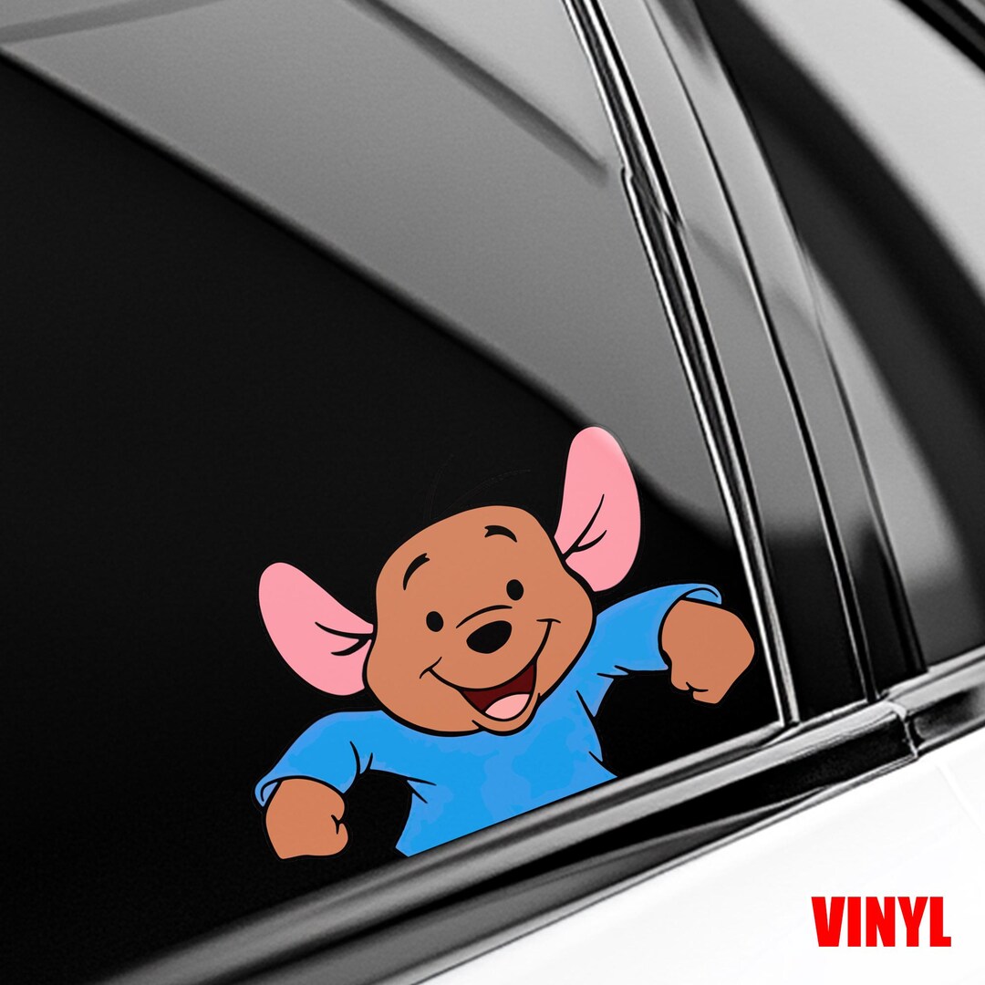 Winnie the Pooh Roo Peeker Peeking Car Window Decals - Bumper ...