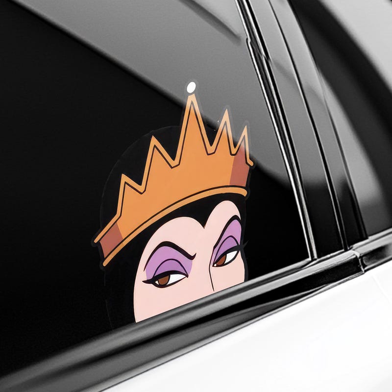 Evil Queen Vinyl Sticker - Etsy