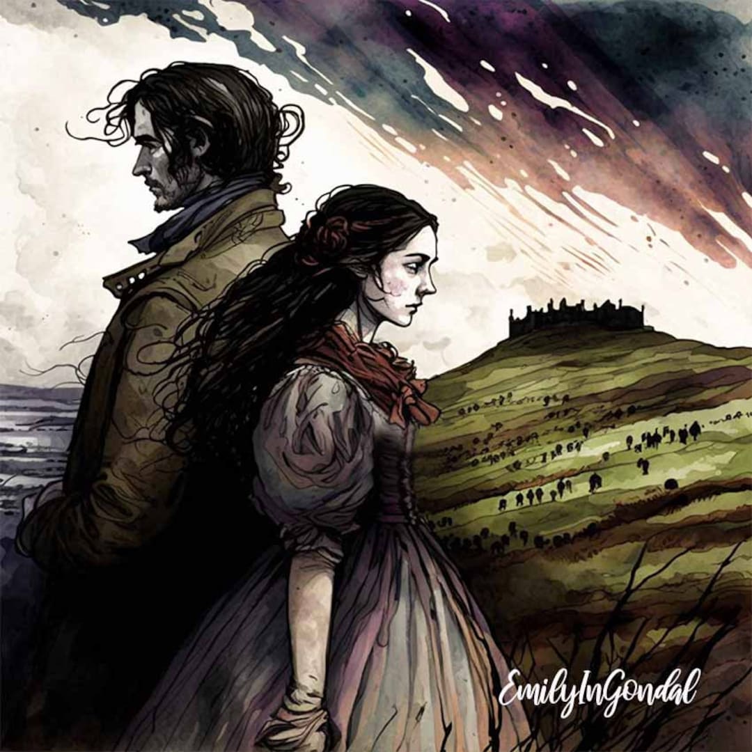 Wuthering Heights Artwork Print - Etsy
