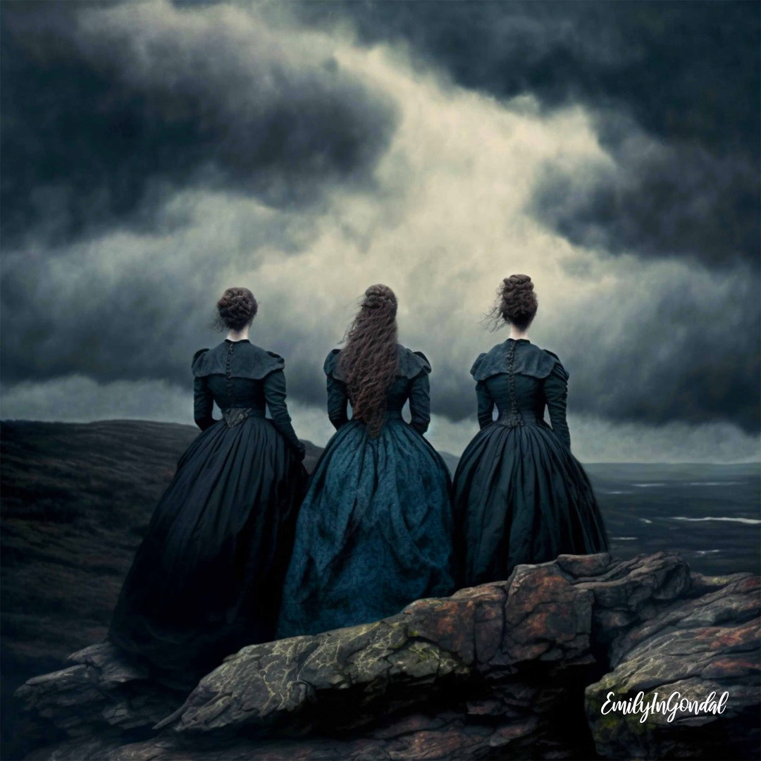 Brontë Sisters Artwork Print - Etsy