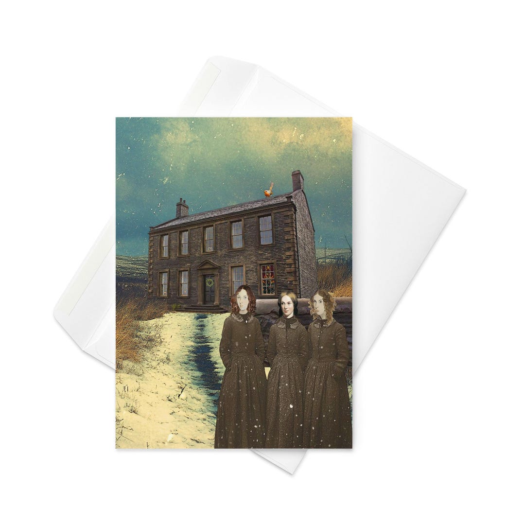 Brontë Sisters Christmas Card - Etsy UK