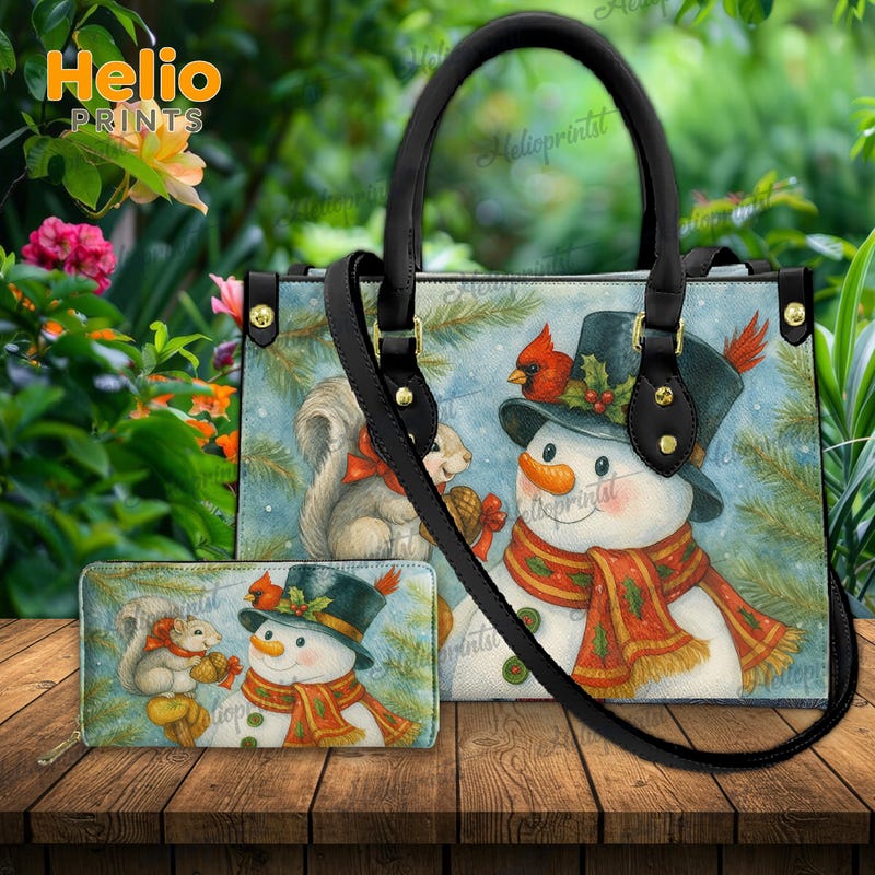 Novelty Purse Snowman - Etsy Canada