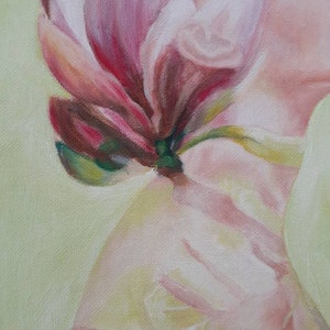 Magnolia, Female Portrait, Oil Painting - Etsy