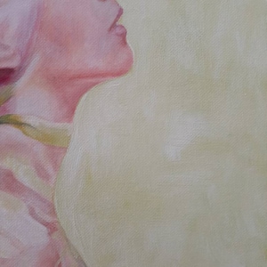 Magnolia, Female Portrait, Oil Painting - Etsy