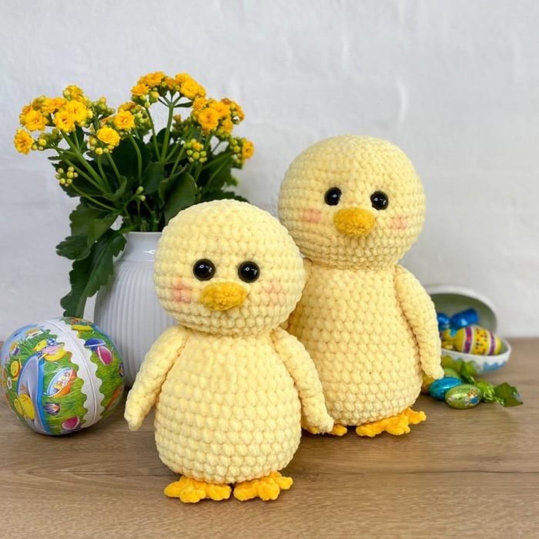 Crochet Chick Pattern, Amigurumi Pattern Chick, Amigurumi Chick PDF ...