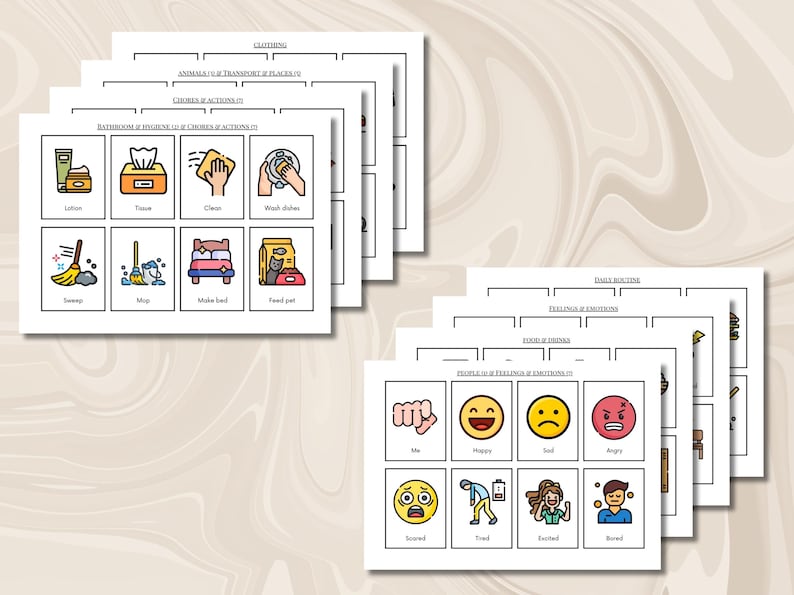 Pecs Picture Communication Cards for Autism Communication Pdf ...