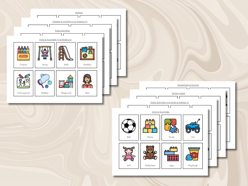 Pecs Picture Communication Cards for Autism Communication Pdf ...