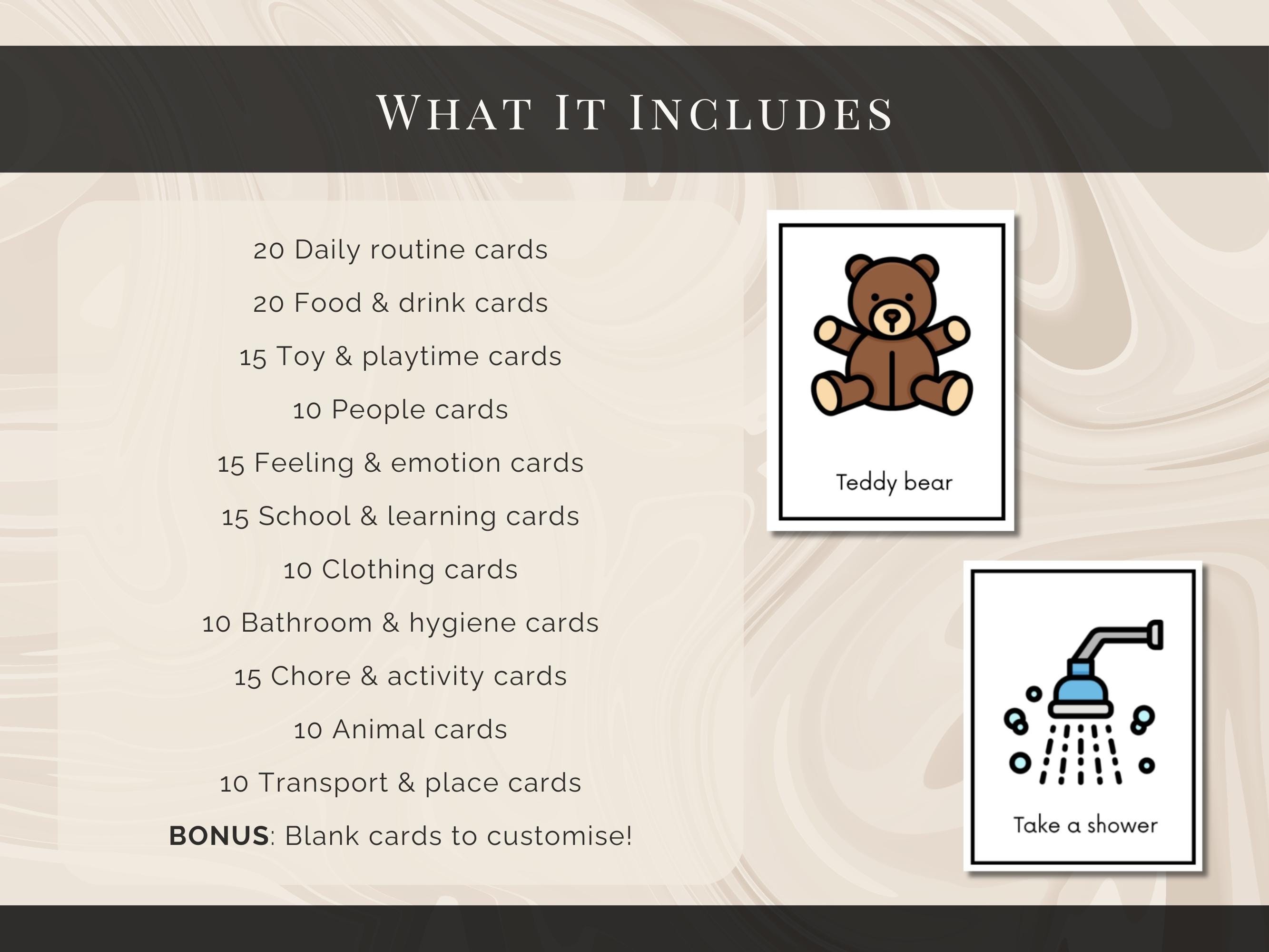 Pecs Picture Communication Cards for Autism Communication Pdf, Basic ...