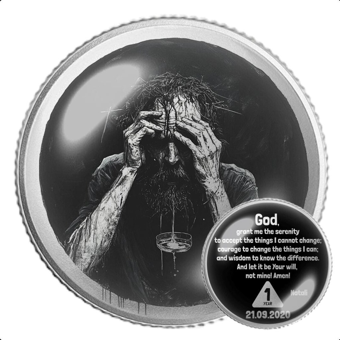 Alcohol Desperation Sobriety Coin + 3 Meaningful Gifts: Recovery Gift ...