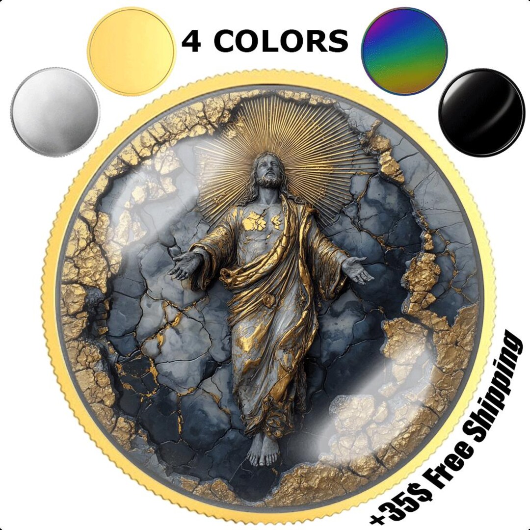 God Sobriety Coin With Faith Message | AA NA Recovery Medallion | Clean ...