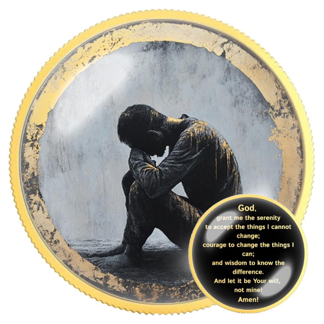 Alcohol Desperation Sobriety Coin + 3 Meaningful Gifts: Recovery Gift ...